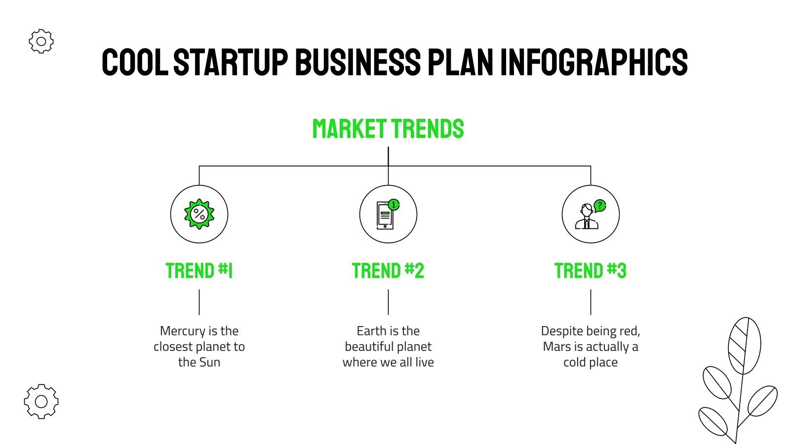 Infografías para plan de negocios genial para startups