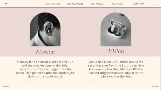 Hearing Examination Center | Google Slides & PowerPoint