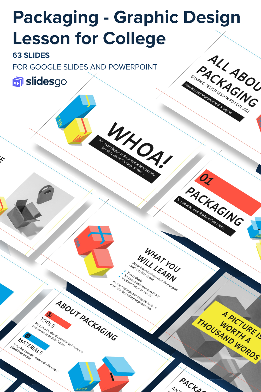 Packaging - Graphic Design for Uni | Google Slides & PPT