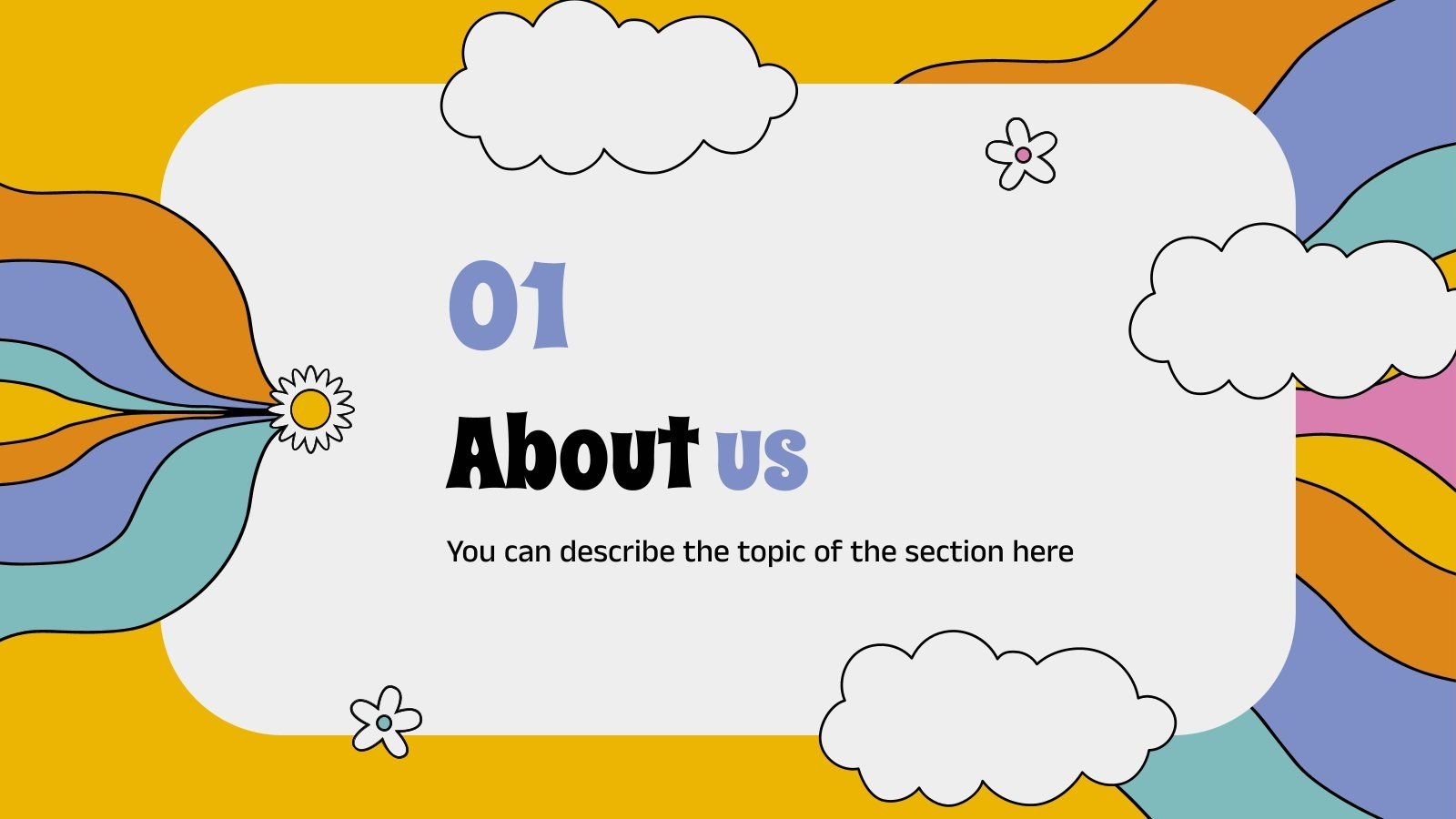 Agencia estilo groovy | Google Slides y PowerPoint