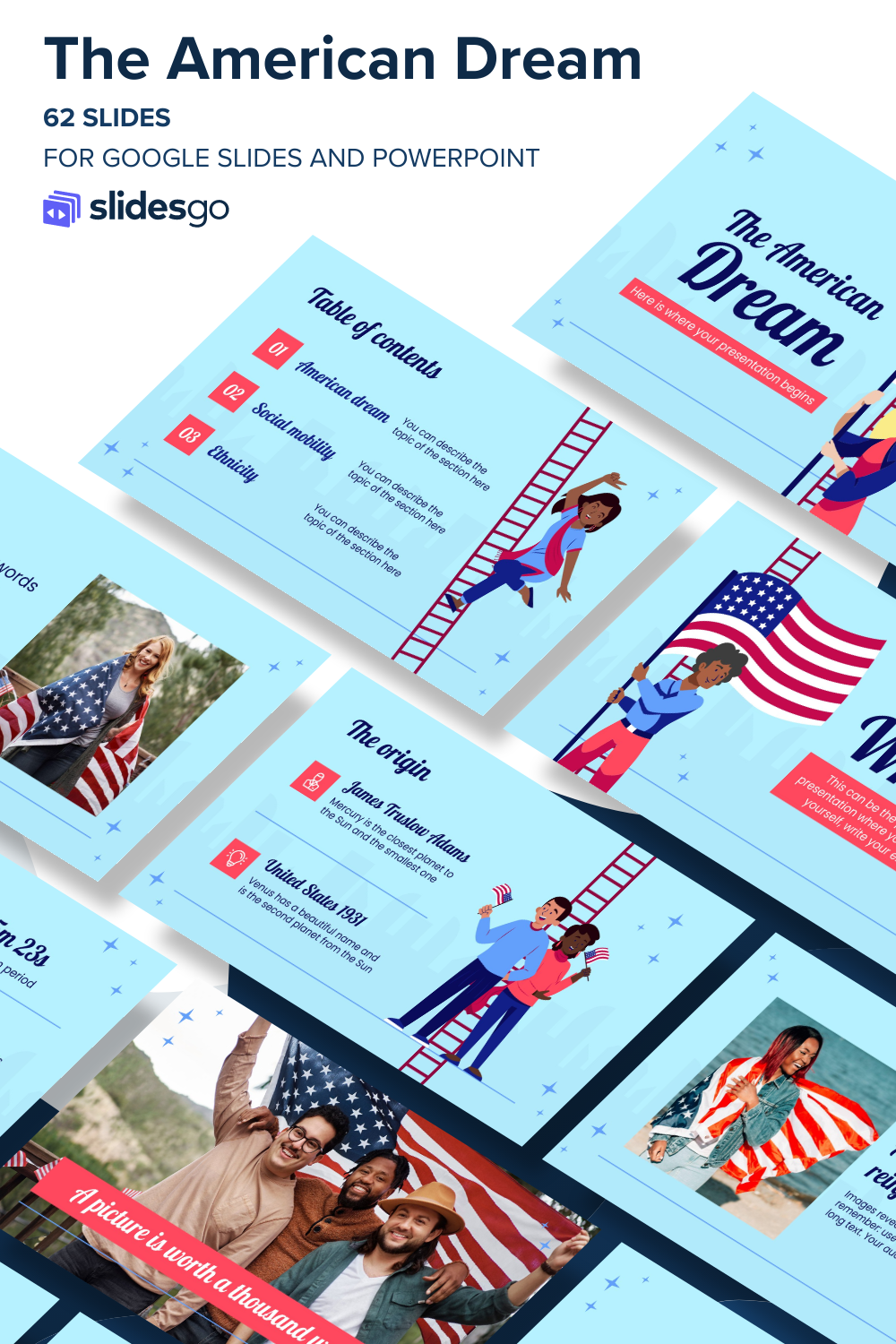The American Dream | Google Slides & PowerPoint