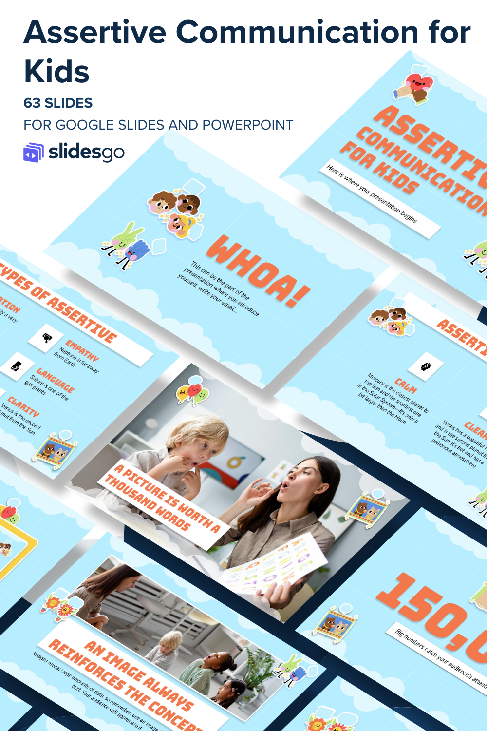 Assertive Communication for Kids | Google Slides & PPT