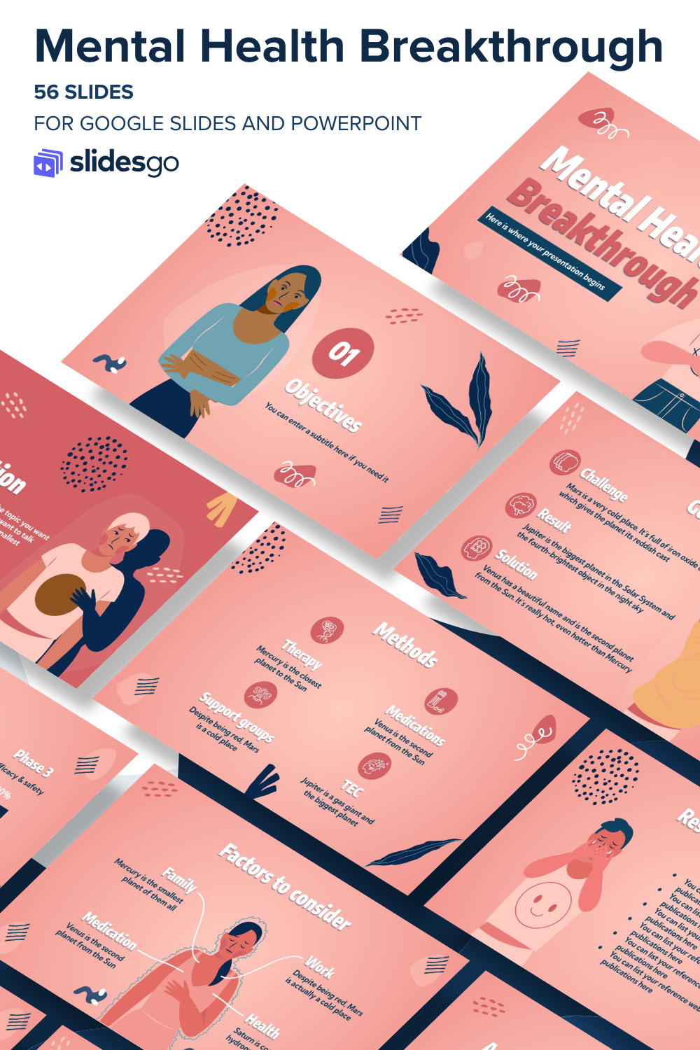 Mental Health Breakthrough | Google Slides & PowerPoint