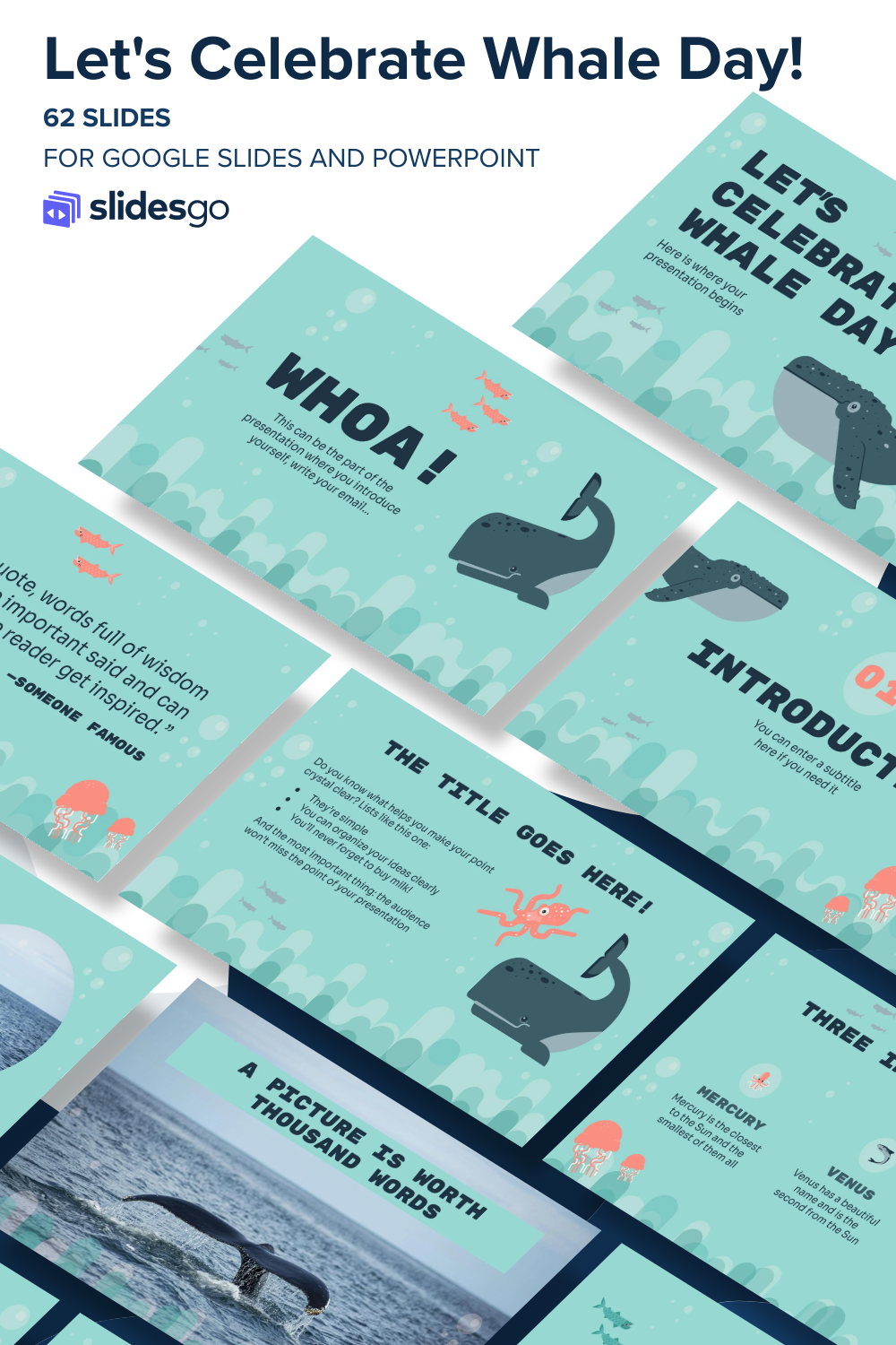 Let's Celebrate Whale Day! | Google Slides & PowerPoint
