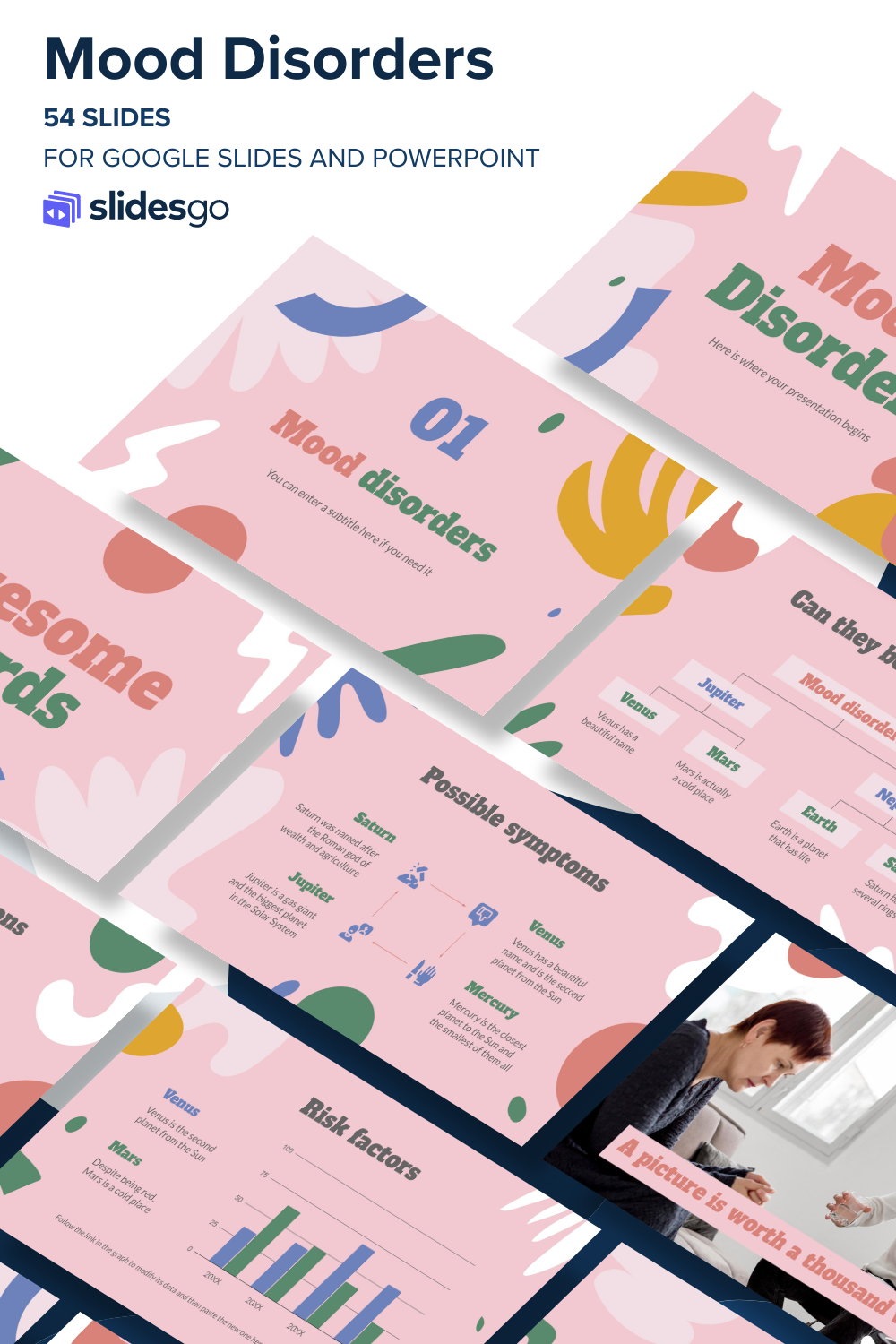 Mood Disorders | Google Slides & PowerPoint template