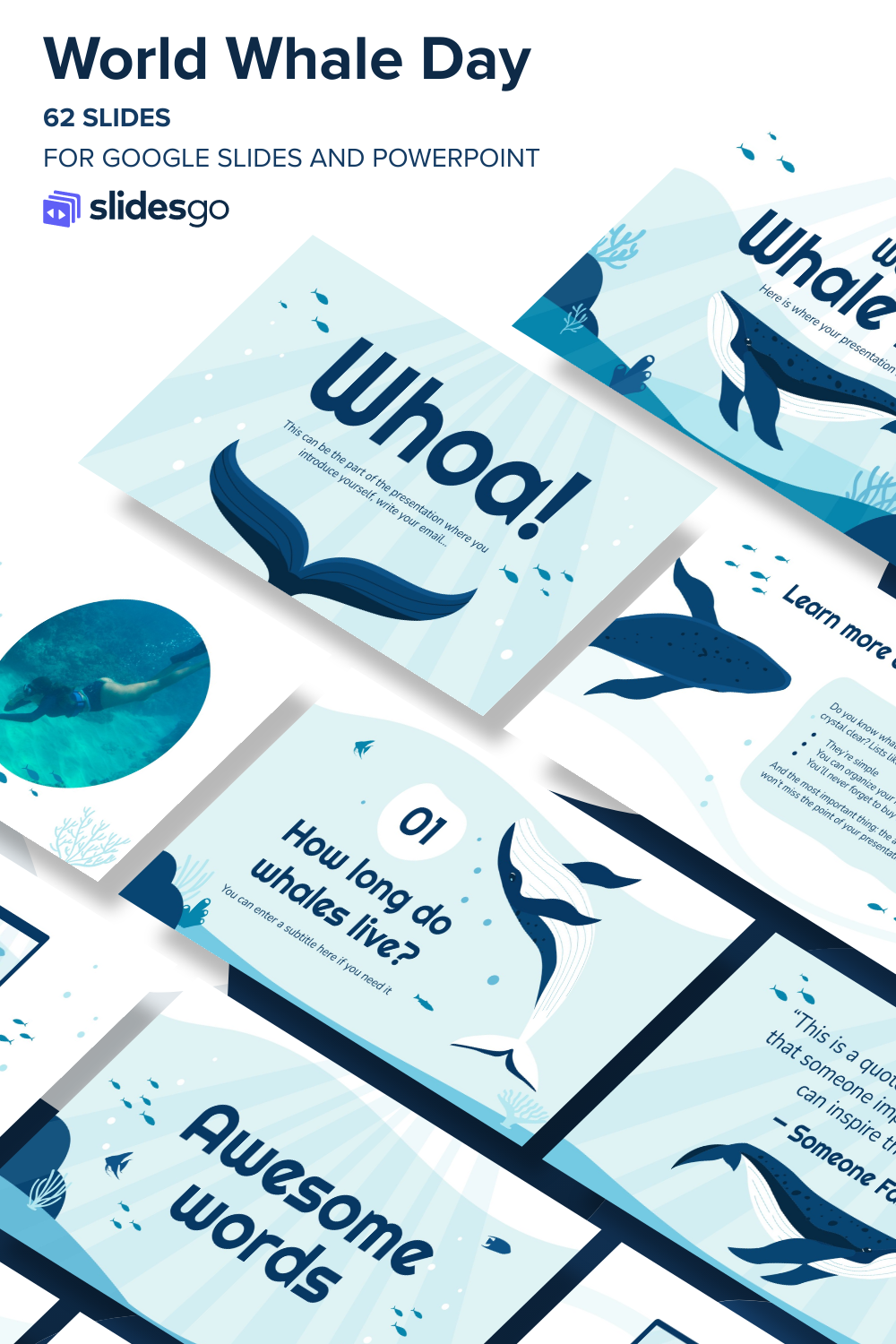 World Whale Day | Google Slides & PowerPoint
