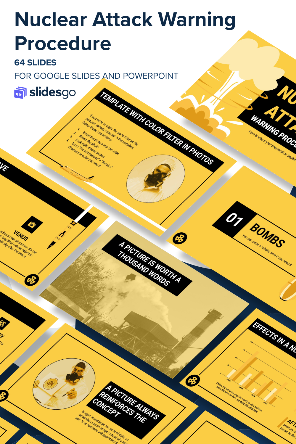 Nuclear Attack Warning Procedure | Google Slides & PPT