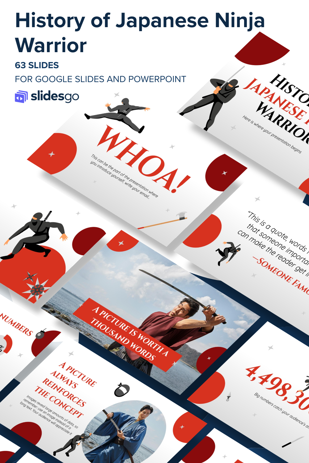 History of Japanese Ninja Warrior | Google Slides & PPT