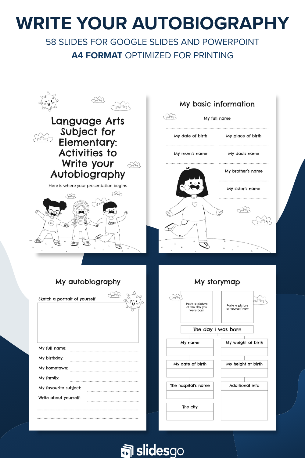 Language for Elementary: Write Your Autobiography