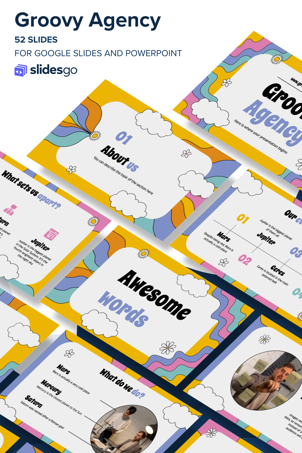 Groovy Agency | Google Slides & PowerPoint