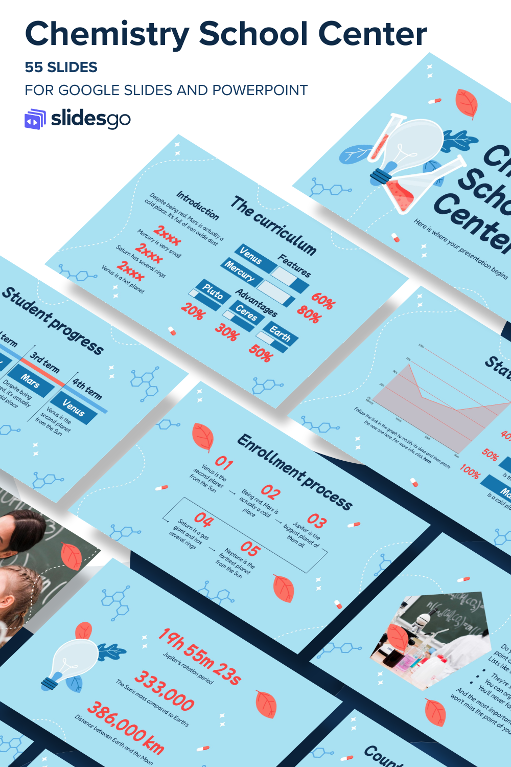 Chemistry School Center | Google Slides & PowerPoint