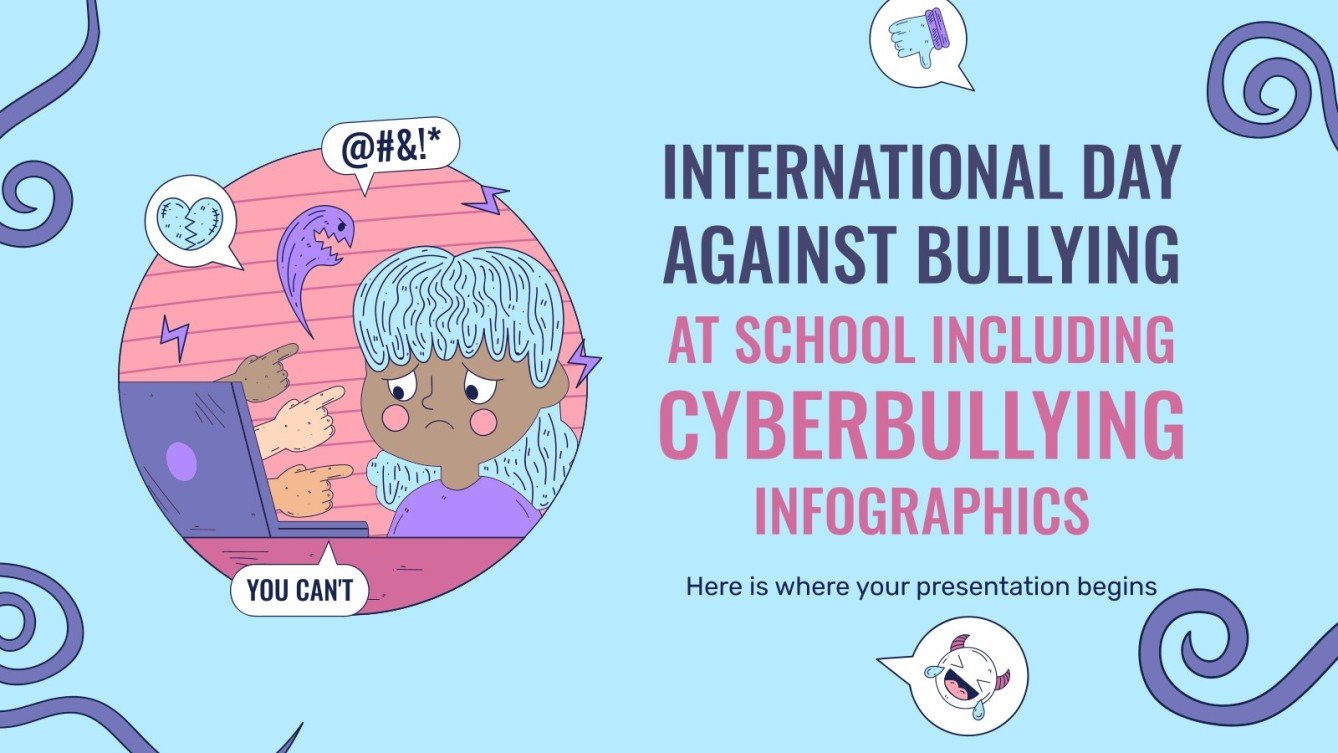 Plantillas gratis de Google Slides y PPT sobre el bullying