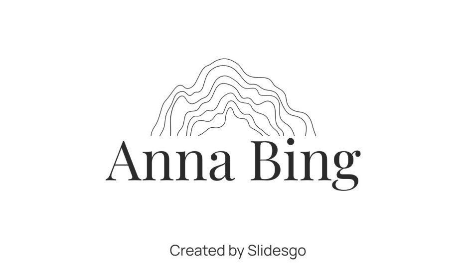 Simple Contact Information Business Card | Google Slides & PPT