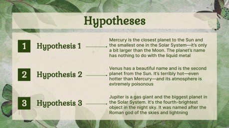 Monarch Butterfly Thesis Defense | Google Slides & PPT