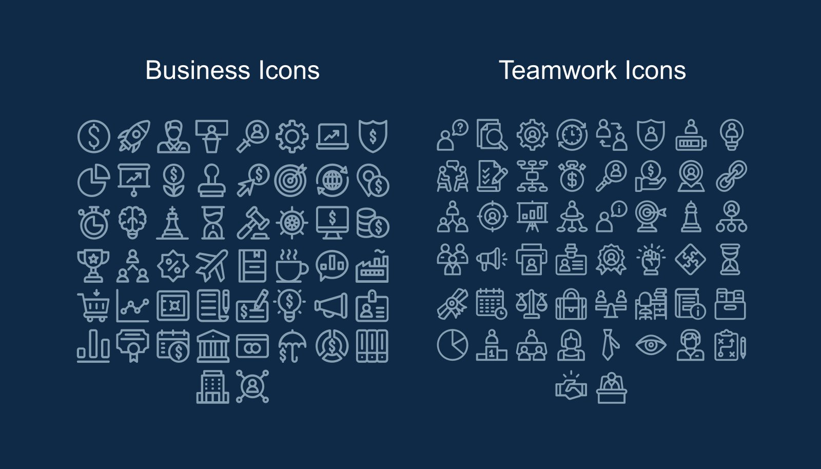 Simple Contact Information Business Card | Google Slides & PPT