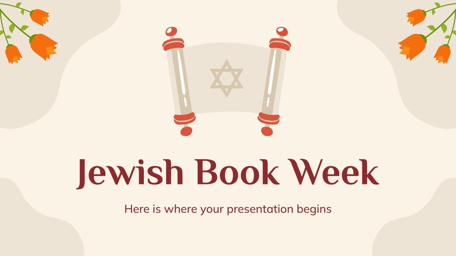 Free Jewish-themed templates for Google Slides & PowerPoint