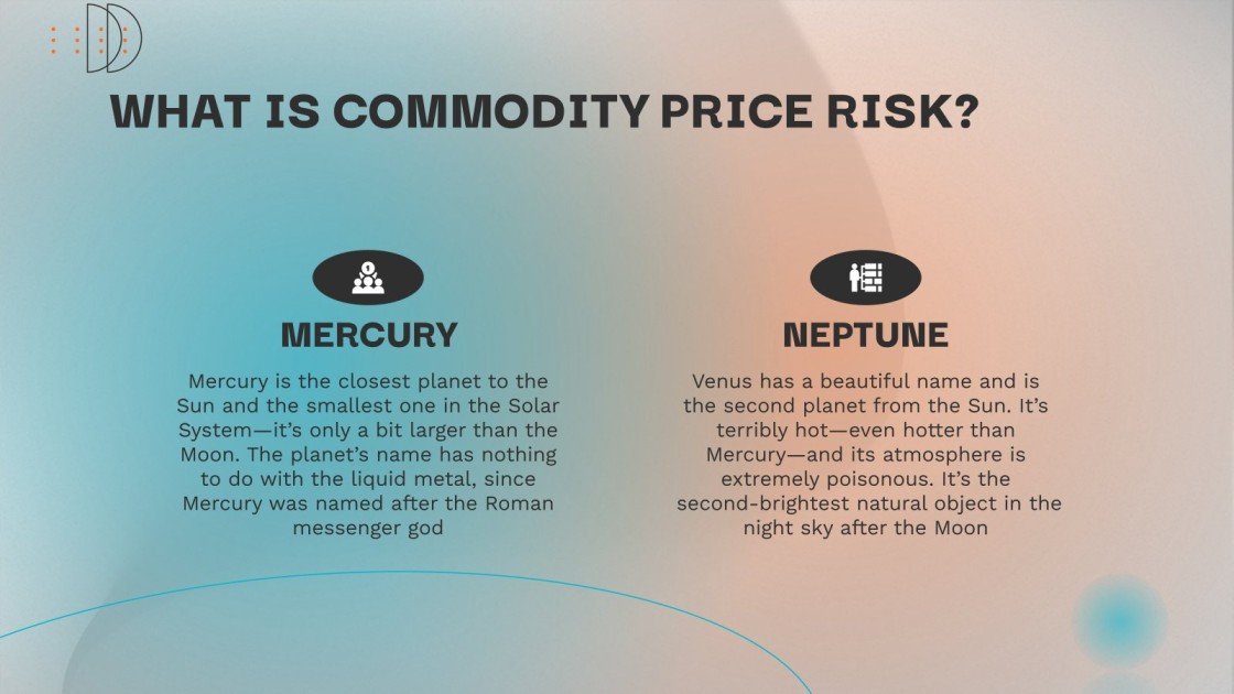 Commodity Price Risk Management Meeting | Google Slides