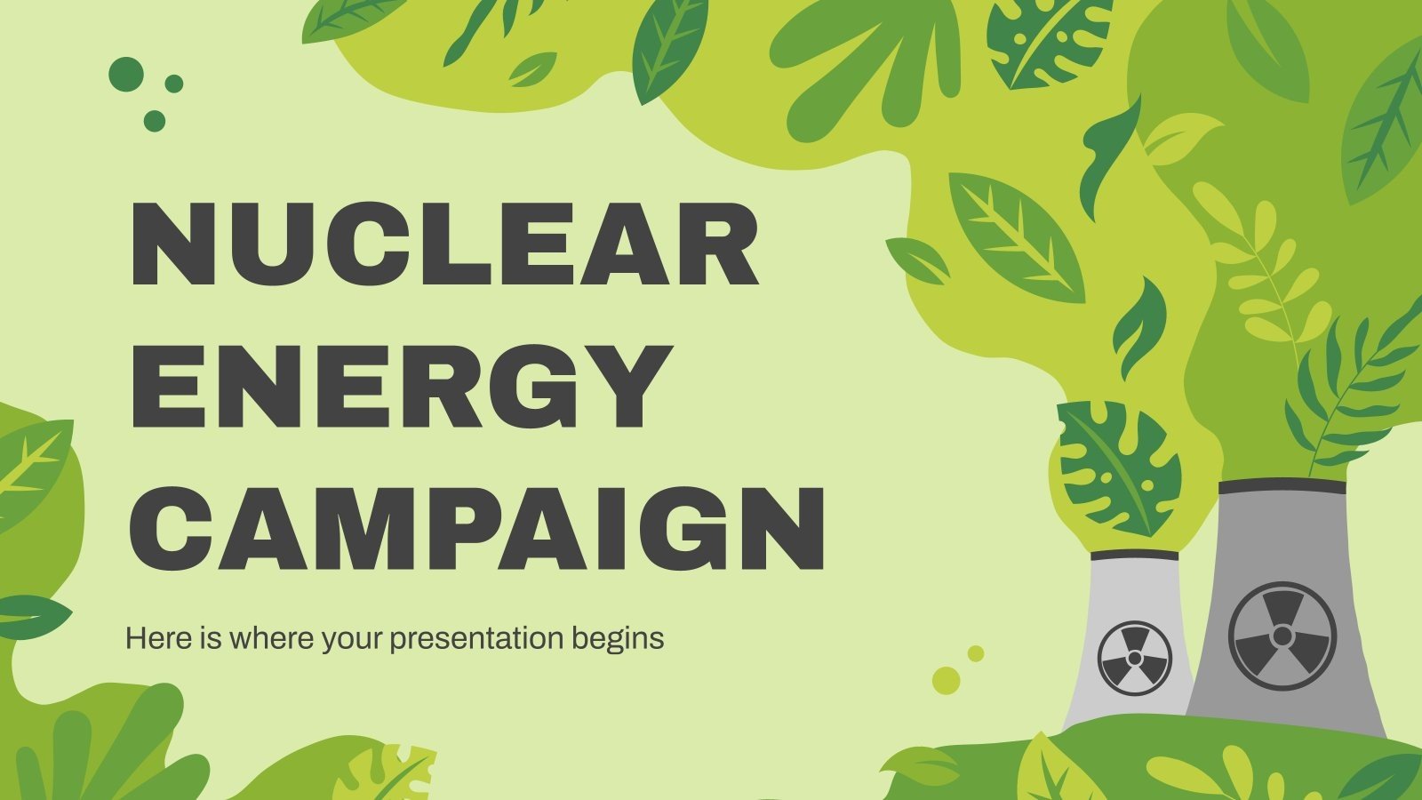 Nuclear Energy Campaign | Google Slides & PowerPoint