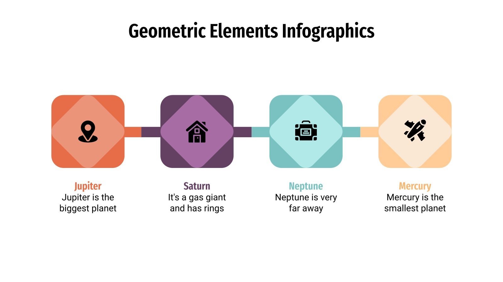 Geometric Elements Infographics | Google Slides & PowerPoint