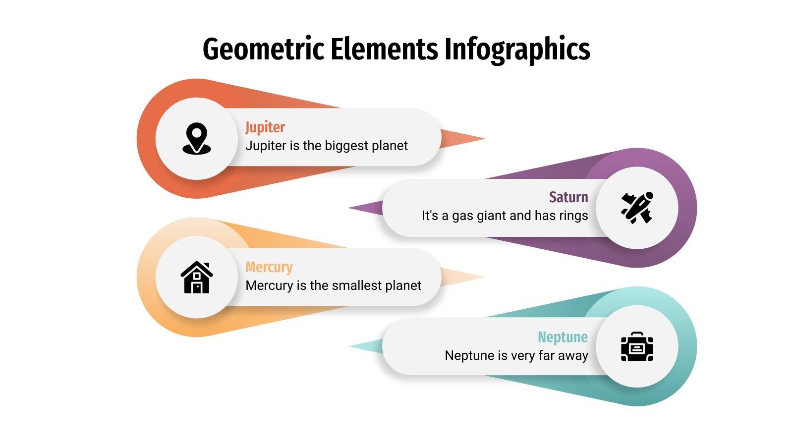 Geometric Elements Infographics | Google Slides & PowerPoint