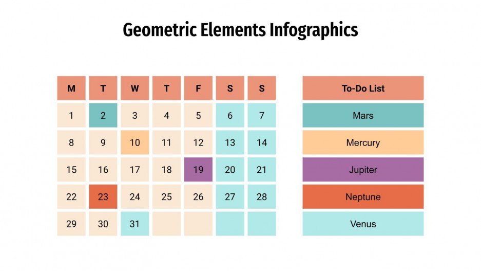 Geometric Elements Infographics | Google Slides & PowerPoint