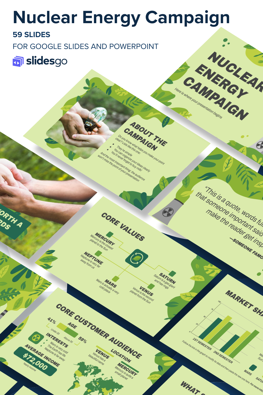 Nuclear Energy Campaign | Google Slides & PowerPoint