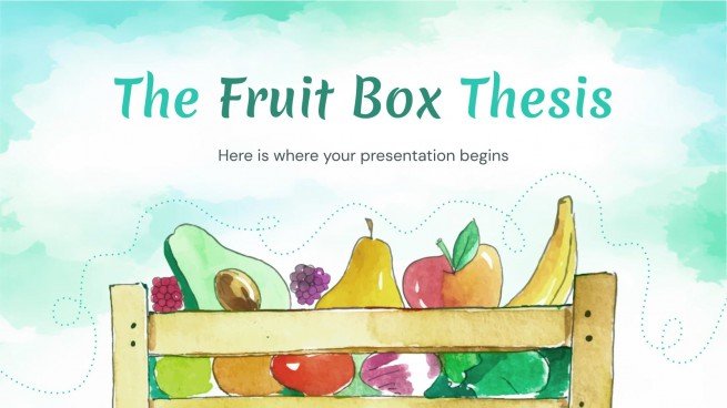 Plantillas gratis de Fruta para Google Slides y PowerPoint