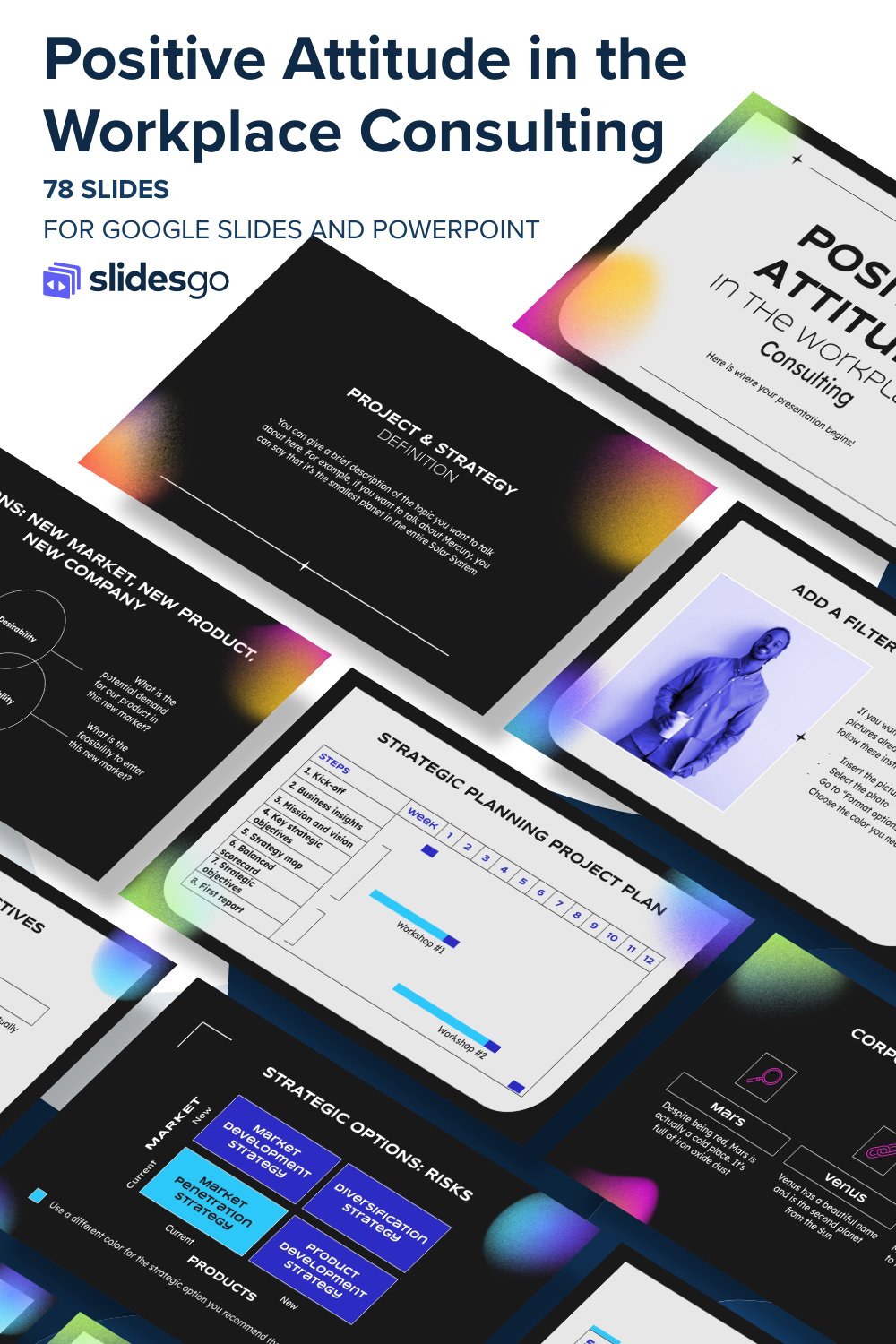 Positive Attitude in the Workplace | Google Slides & PPT