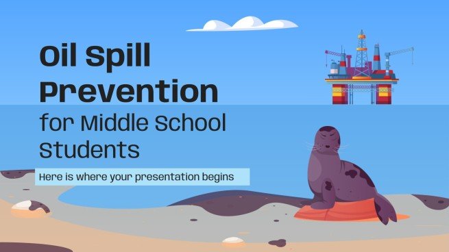 Oil Spill Prevention for Middle School | Google Slides