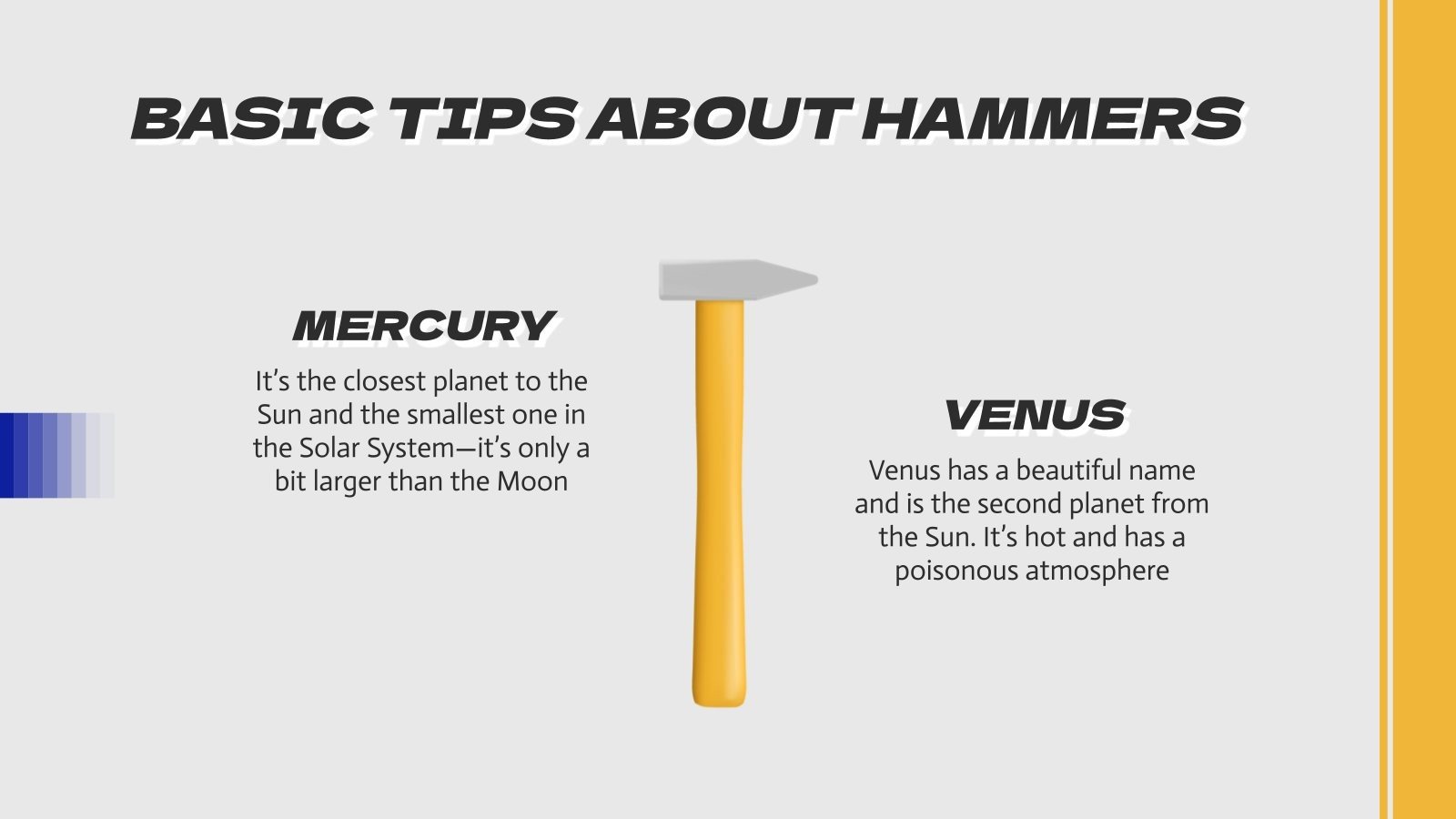 All About Hammers and How to Use Them | Google Slides & PPT