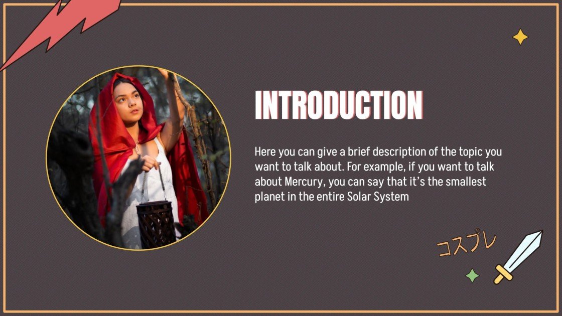 Cosplay Workshop | Google Slides & PowerPoint