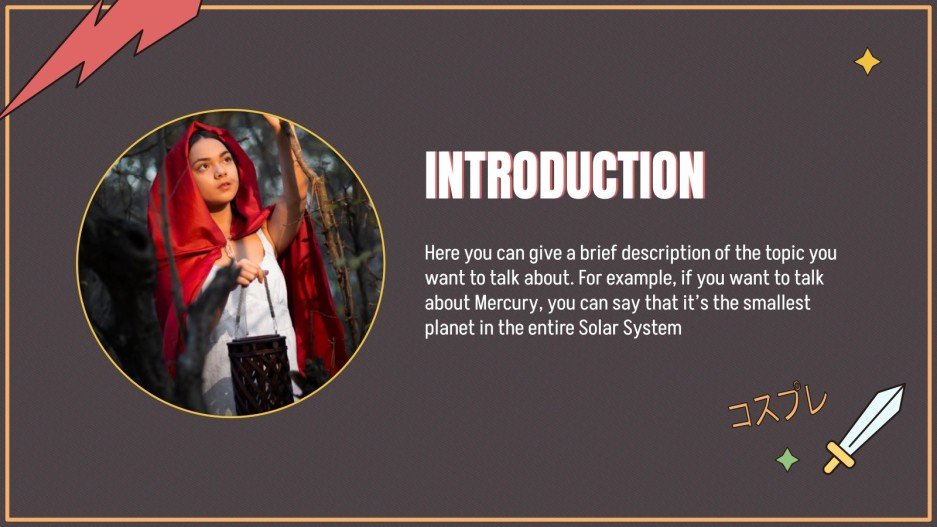 Cosplay Workshop | Google Slides & PowerPoint