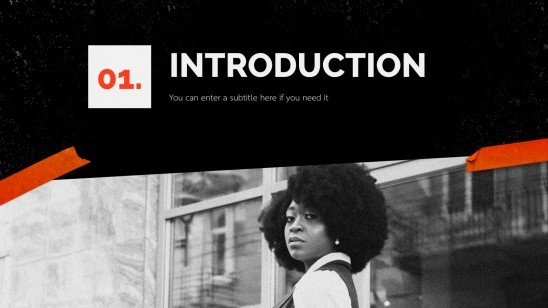 Black History Month Google Slides & PowerPoint template