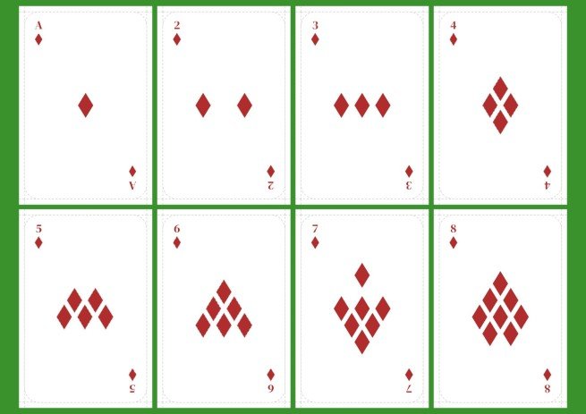 Simple Printable Deck of Playing Cards | Google Slides & PPT