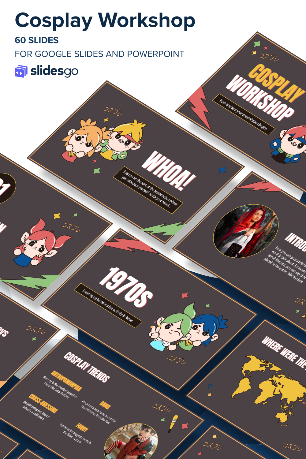 Cosplay Workshop | Google Slides & PowerPoint