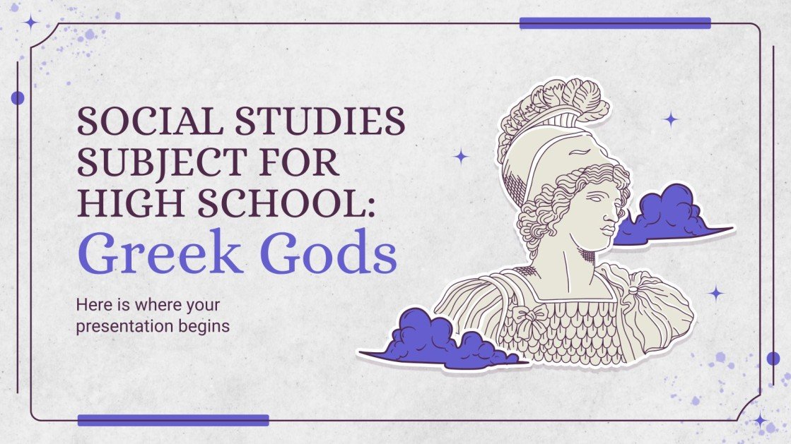 Free Greek-themed Google Slides and PowerPoint templates