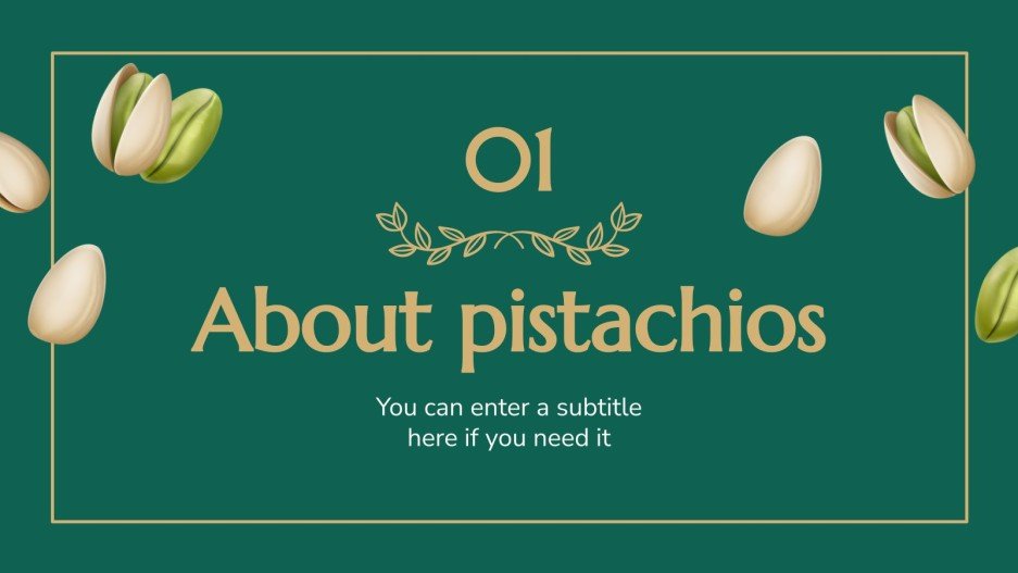 Happy Pistachio Day | Google Slides & PowerPoint template