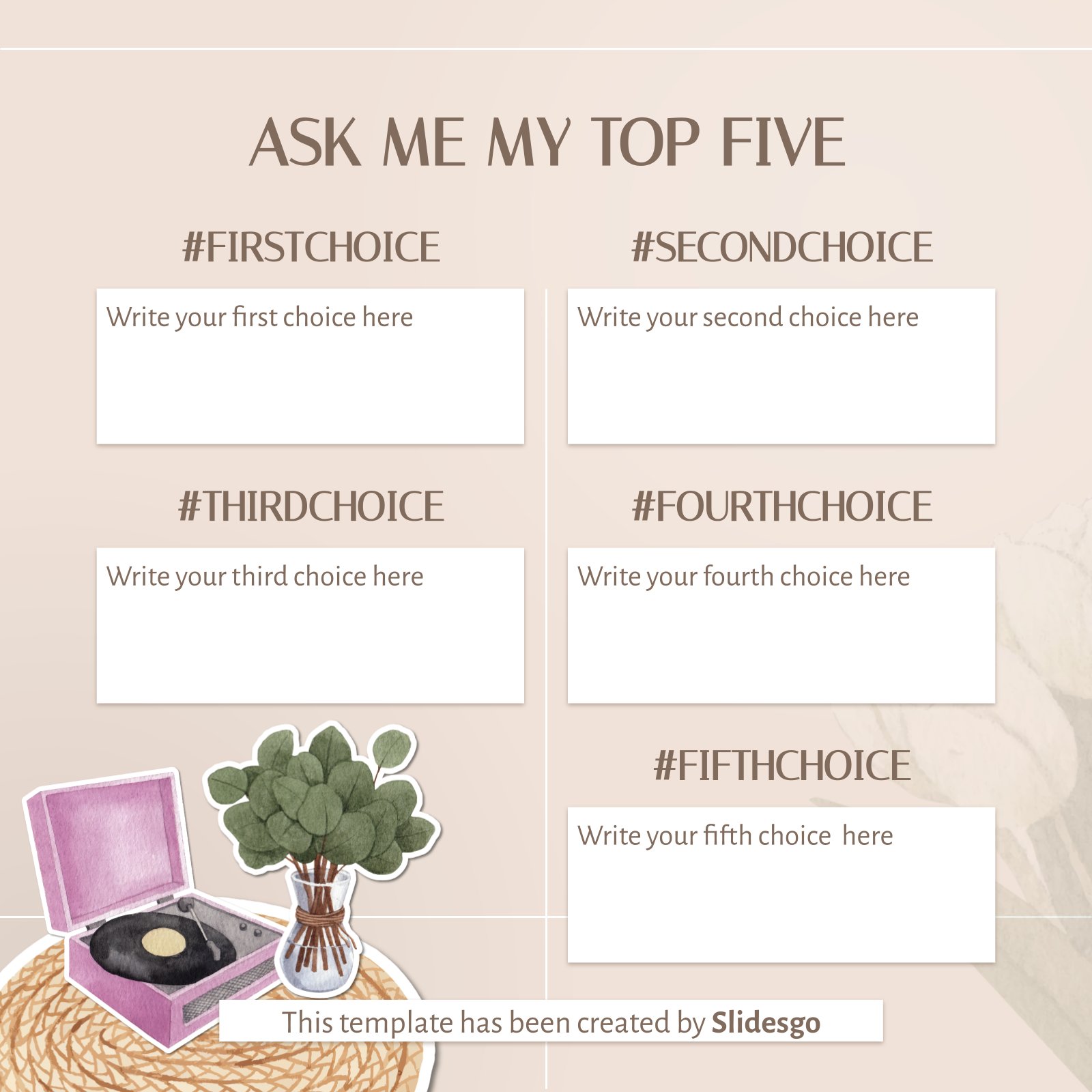 Home Interior Design Tips IG Posts | Google Slides & PPT