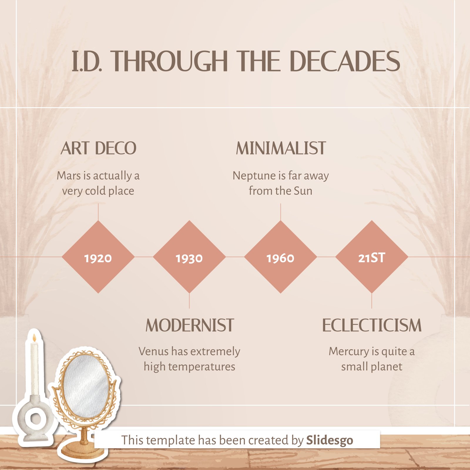 Home Interior Design Tips IG Posts | Google Slides & PPT