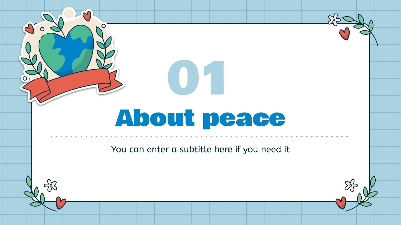 Activities for International Peace Day | Google Slides & PPT