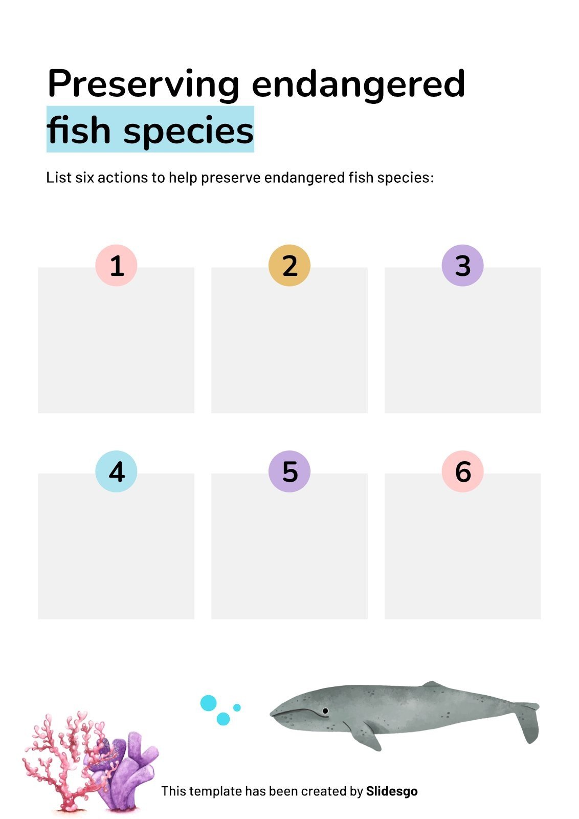 Environmental Science Activities: Endangered Fish Species