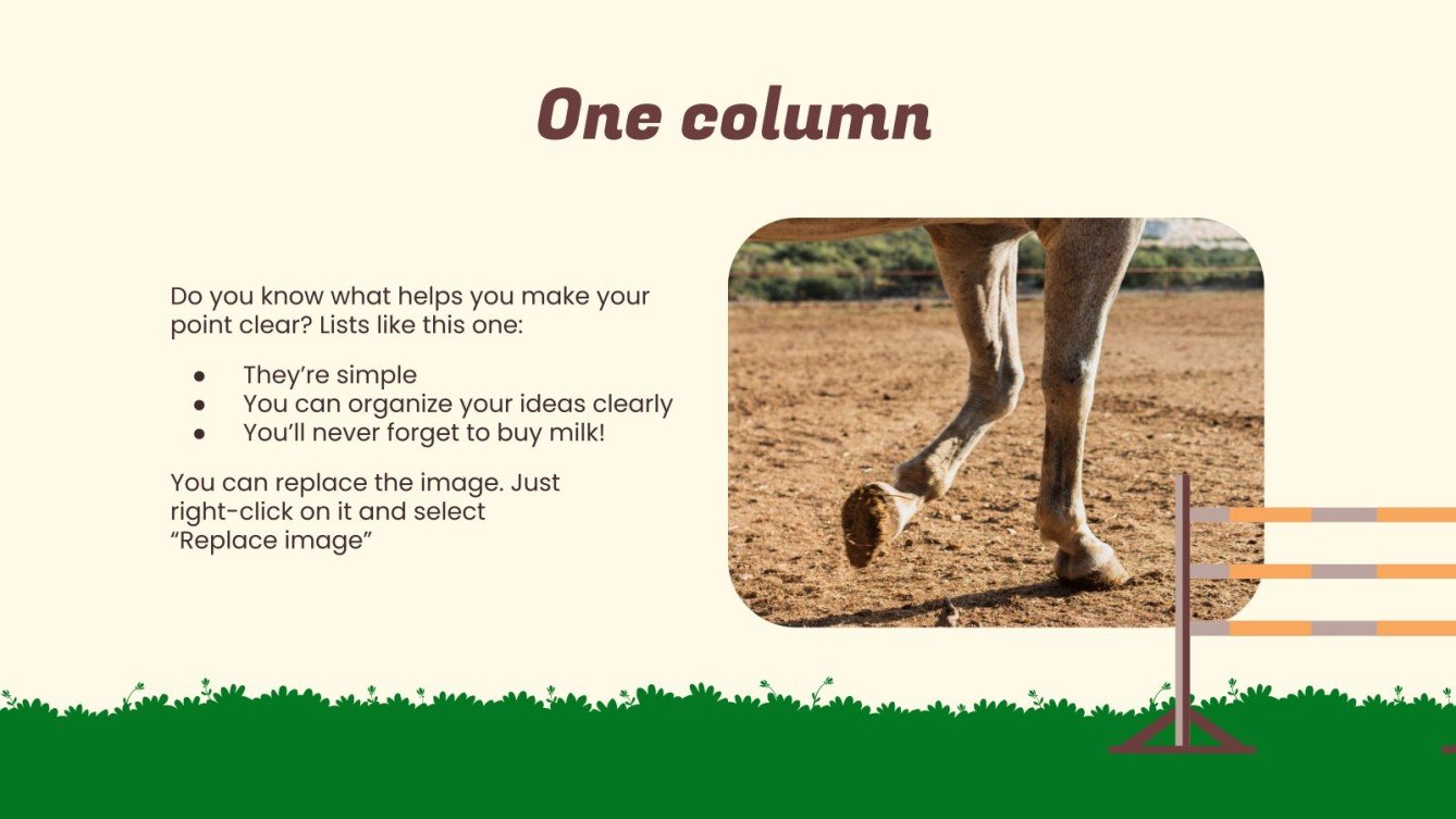 Horse Racing Pitch Deck | Google Slides and PowerPoint