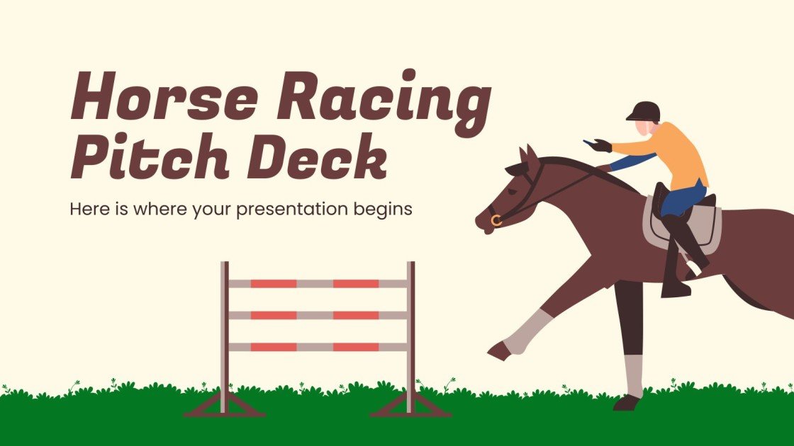 Free templates about horses for Google Slides & PowerPoint