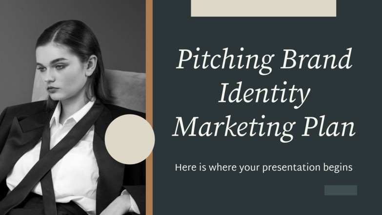 Pitching Brand Identity MK Plan | Google Slides & PPT