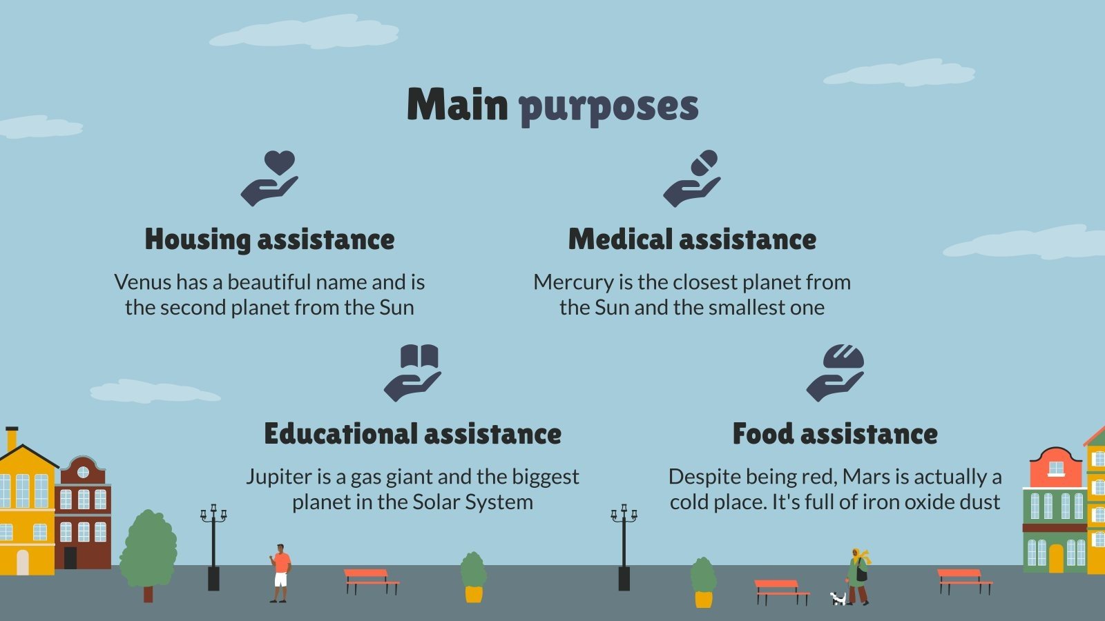 Neighborhood Welfare Program | Google Slides & PowerPoint