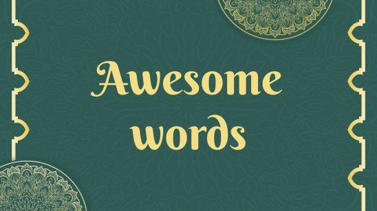 Islamic Art Thesis Defense | Google Slides & PowerPoint