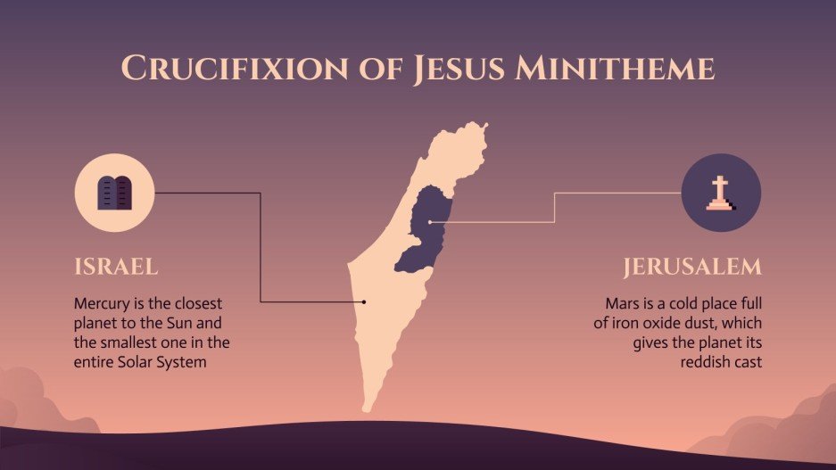 Crucifixion of Jesus Minitheme Infographics | Google Slides