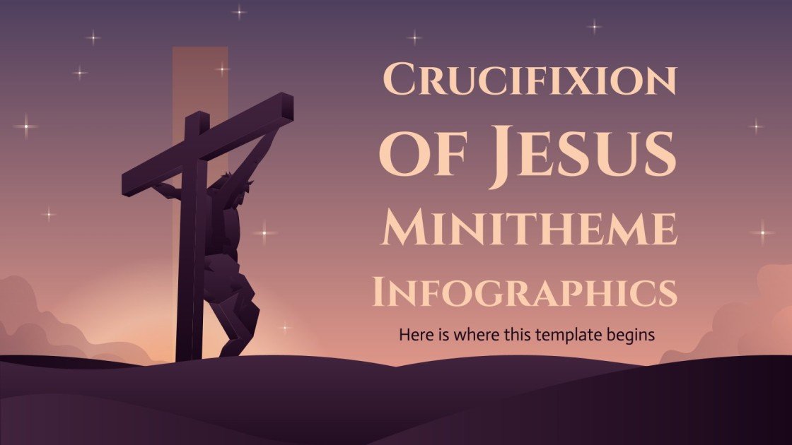 Modelos grátis sobre Jesus para o Google Slides e PowerPoint