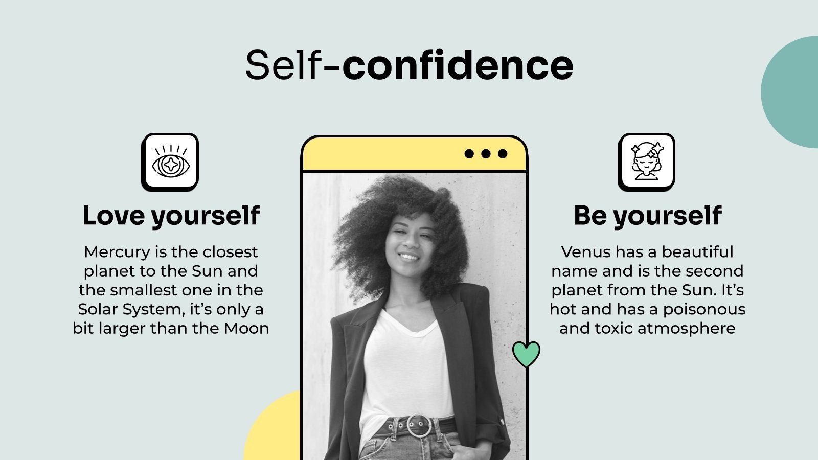 Developing Self Confidence for High School | Google Slides