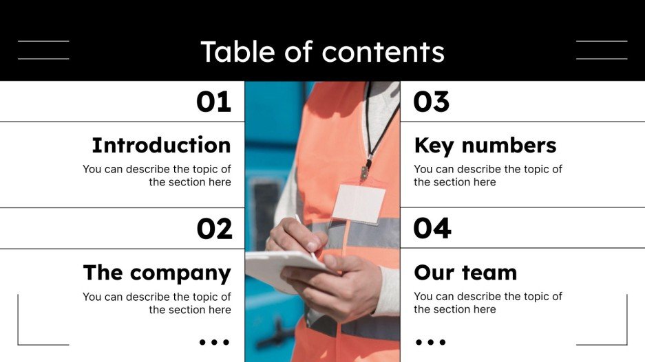 Seaport Logistics Services Business Plan | Google Slides